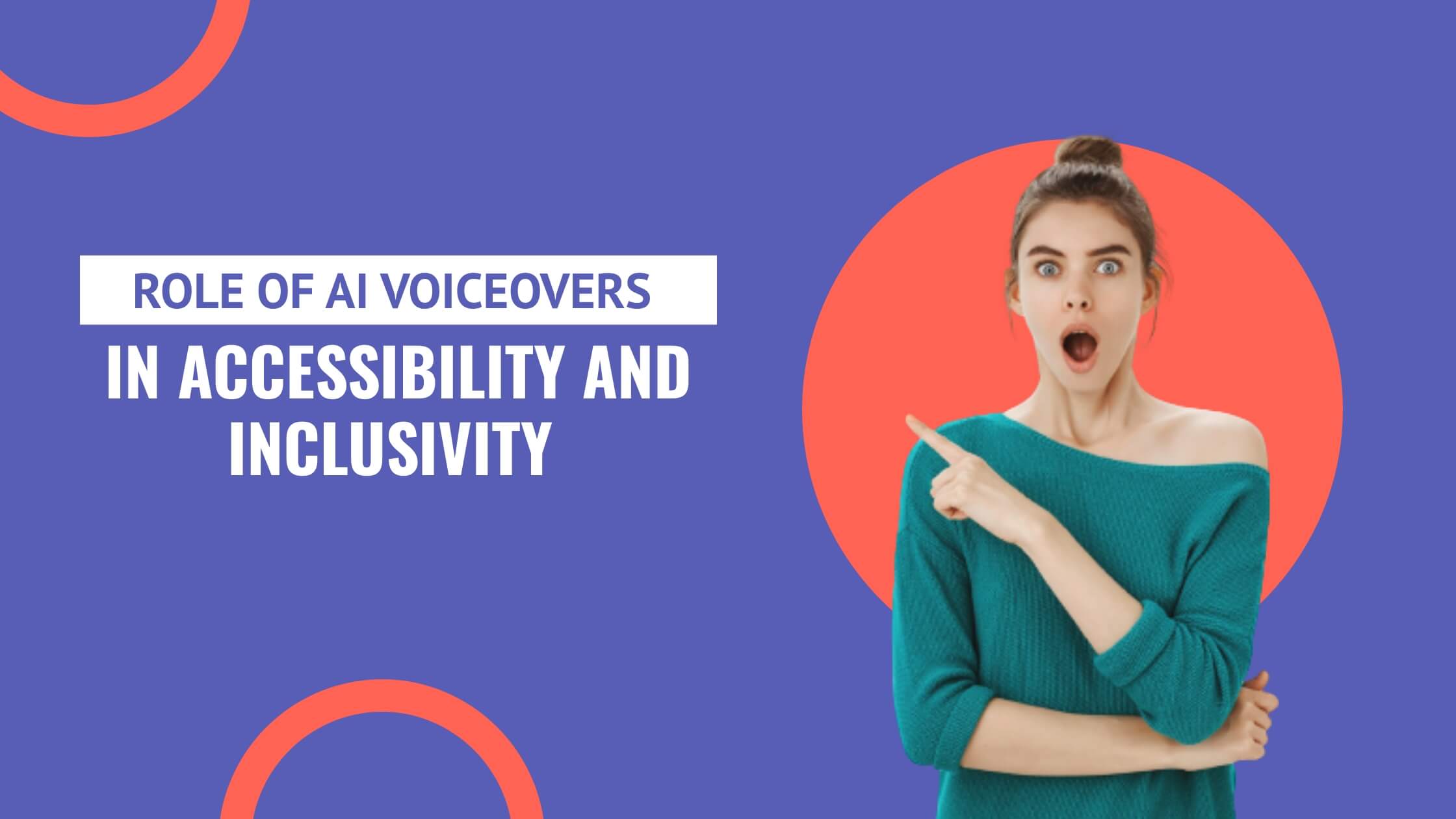 The Role of AI Voice Generator Text to Speech in Accessibility and ...